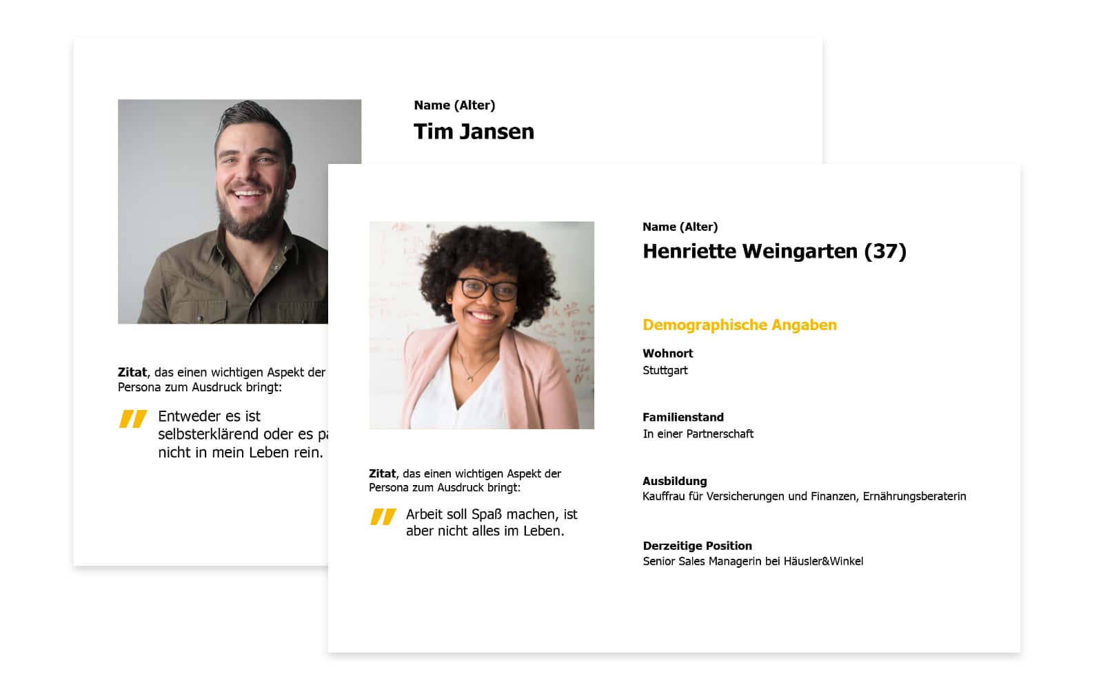 Personas erstellen. Anleitung mit Vorlage und Beispielen! • ACB